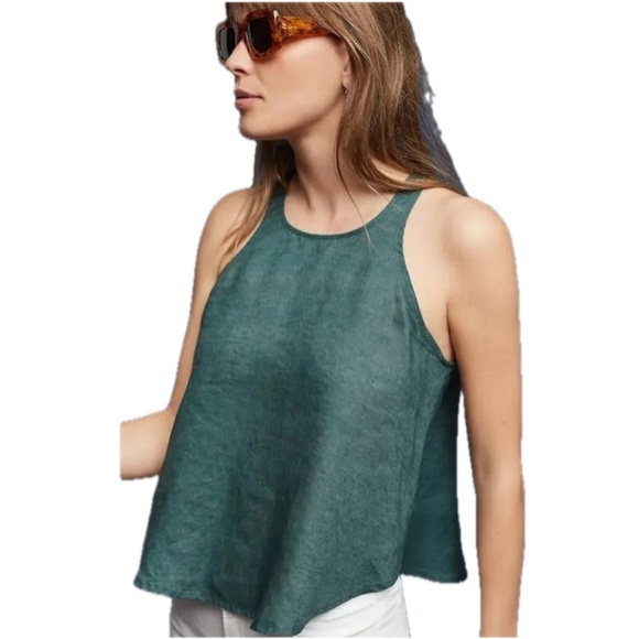 Maeve | Tops | Maeve Anthropologie Linen Sleeveless Top | Poshmark